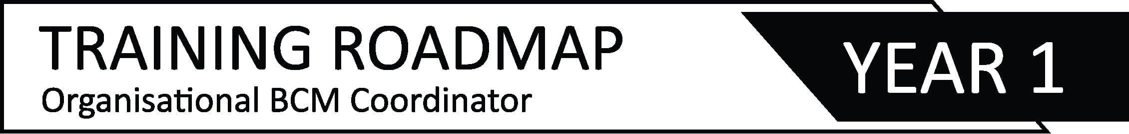 LR 4: Learning Roadmap for Organisation BCM Coordinator