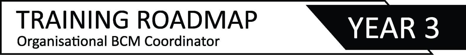 LR 4: Learning Roadmap for Organisation BCM Coordinator