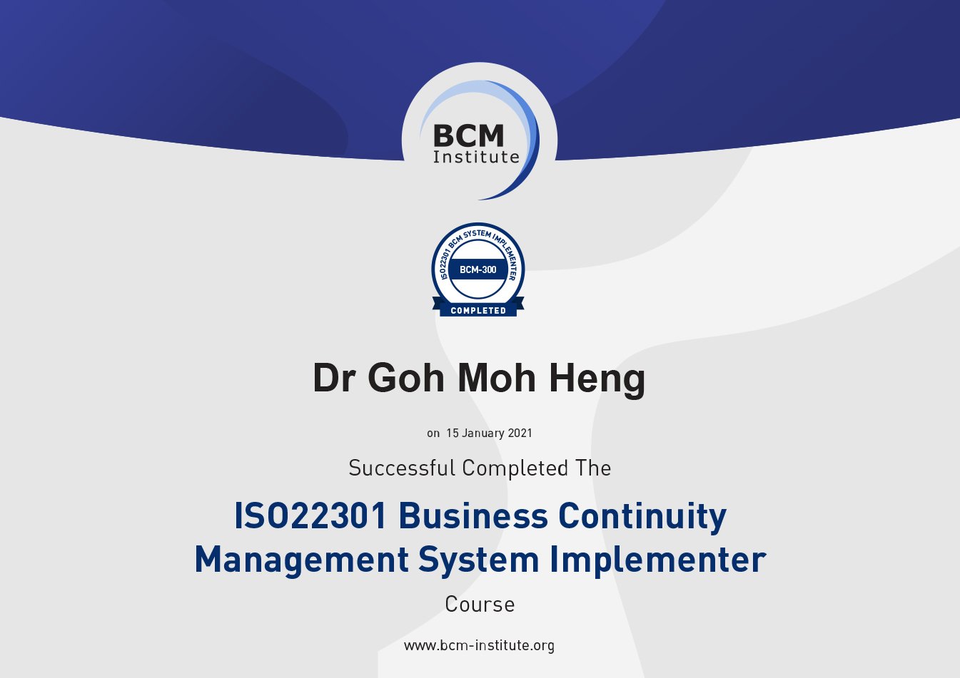 Congratulation on Your Successfully Completion of Your Intermediate ...