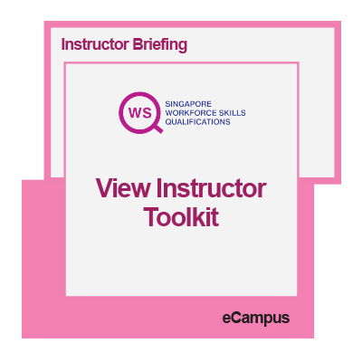 View WSQ Instructor Toolkit
