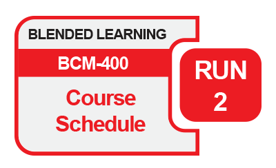 [B-4] [Run 2] BCM-400 Course Schedule 2026