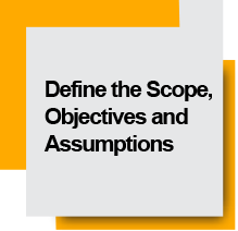 Step 5: Define Scope, Objectives, and Assumptions