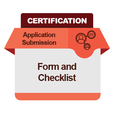 Submit Certification Application: Form and Checklist