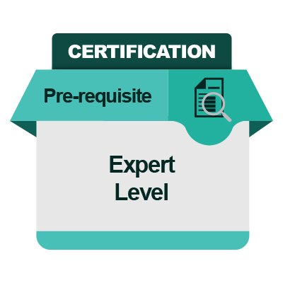 View Pre-requisite for Expert Level Certification