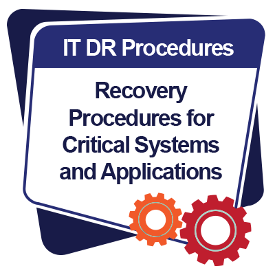 IT DR Plan: Recovery Procedures for Critical Systems and Applications