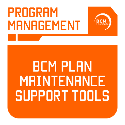 PgM 6: Stage 3 – BCM Maintenance Support Tools