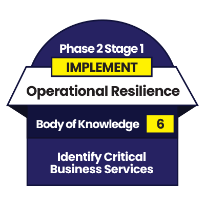 [OR] [BoK] [6] [P2] [S1] Identify Critical Business Services