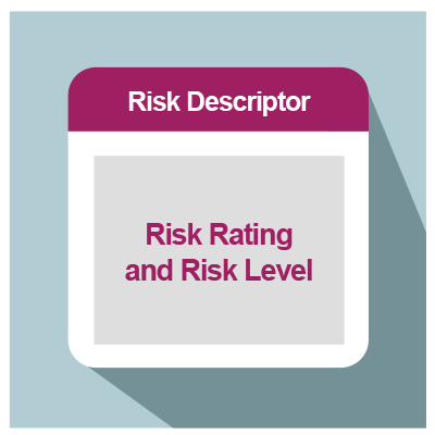 Assessing Your Risk: Descriptor for Risk Rating and Risk Level
